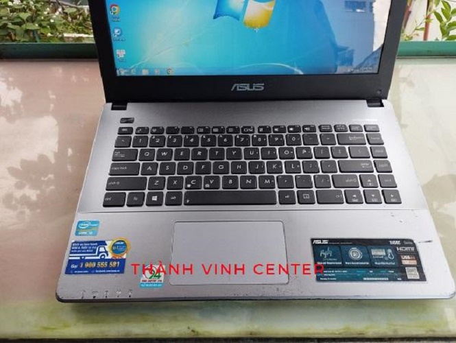 HCM Laptop Cũ ASUS X450CC CPU Core I3-3217U Ram 4GB HDD 500GB VGA Intel ...