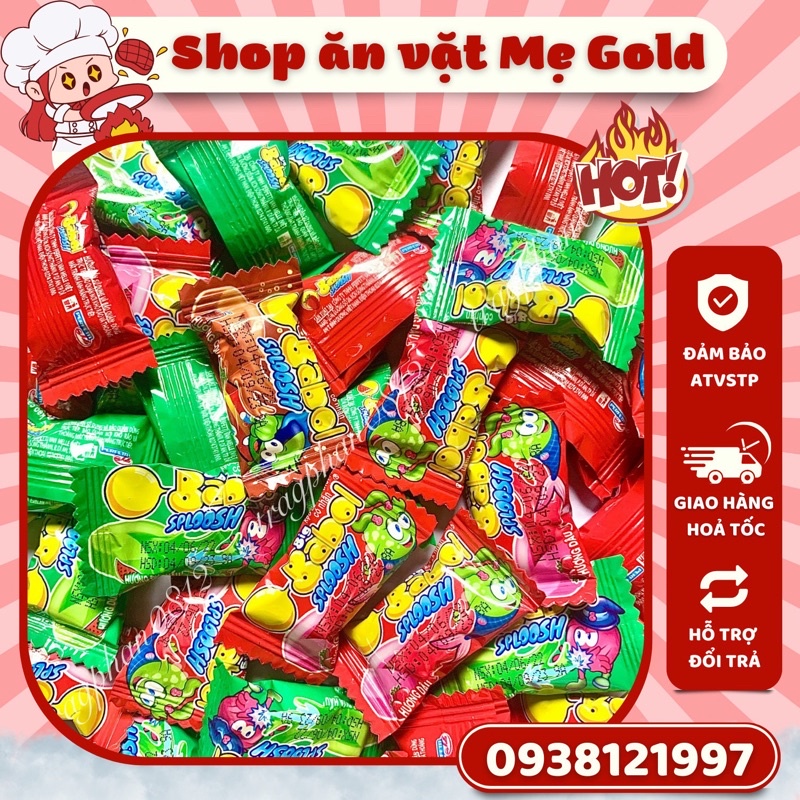 Kẹo cao su thổi Big babol có nhân siro (dâu/ổi/dưa hấu/cola) (gói 3,4g) | Lazada.vn