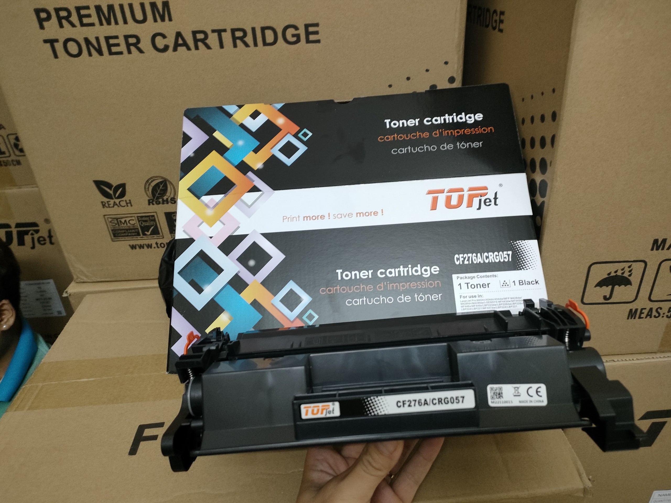 Hàng Mới Không Chip Hộp mực 76A (CF276A) 057 cho máy in HP M404n M428DW ...