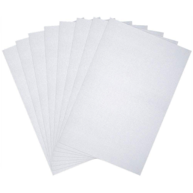 8 Pieces 14 Count Classic Reserve Aida Cloth Cross Stitch Cloth, White ...