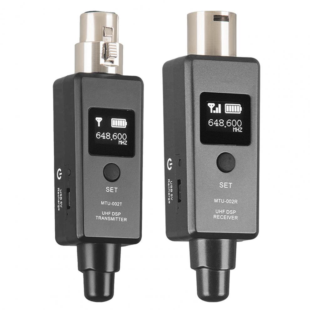 Wireless Microphone Adapter USB Charging U3 Wireless Mic System ...