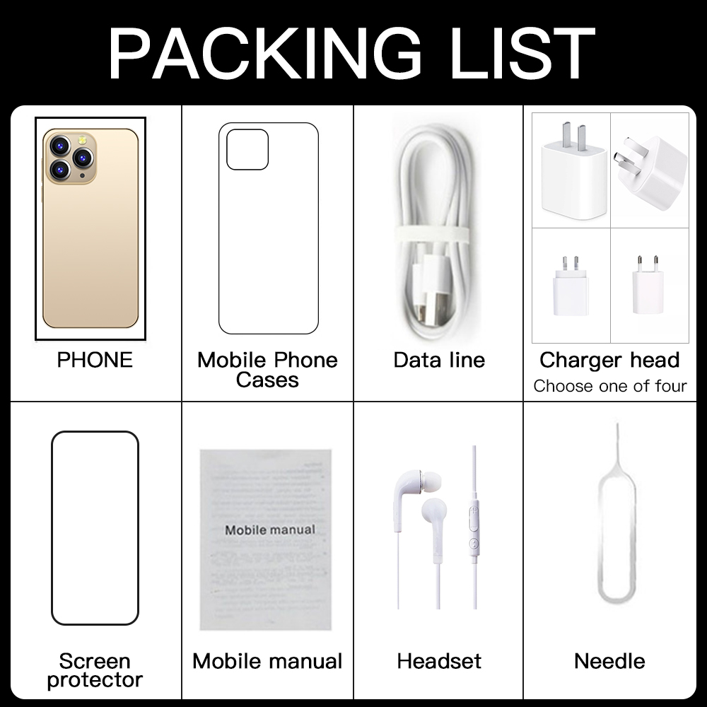 i14 Pro max dien thoai giá rẻ Thẻ Sim Màn Hình 6.7inch Bộ nhớ 8256GB ...