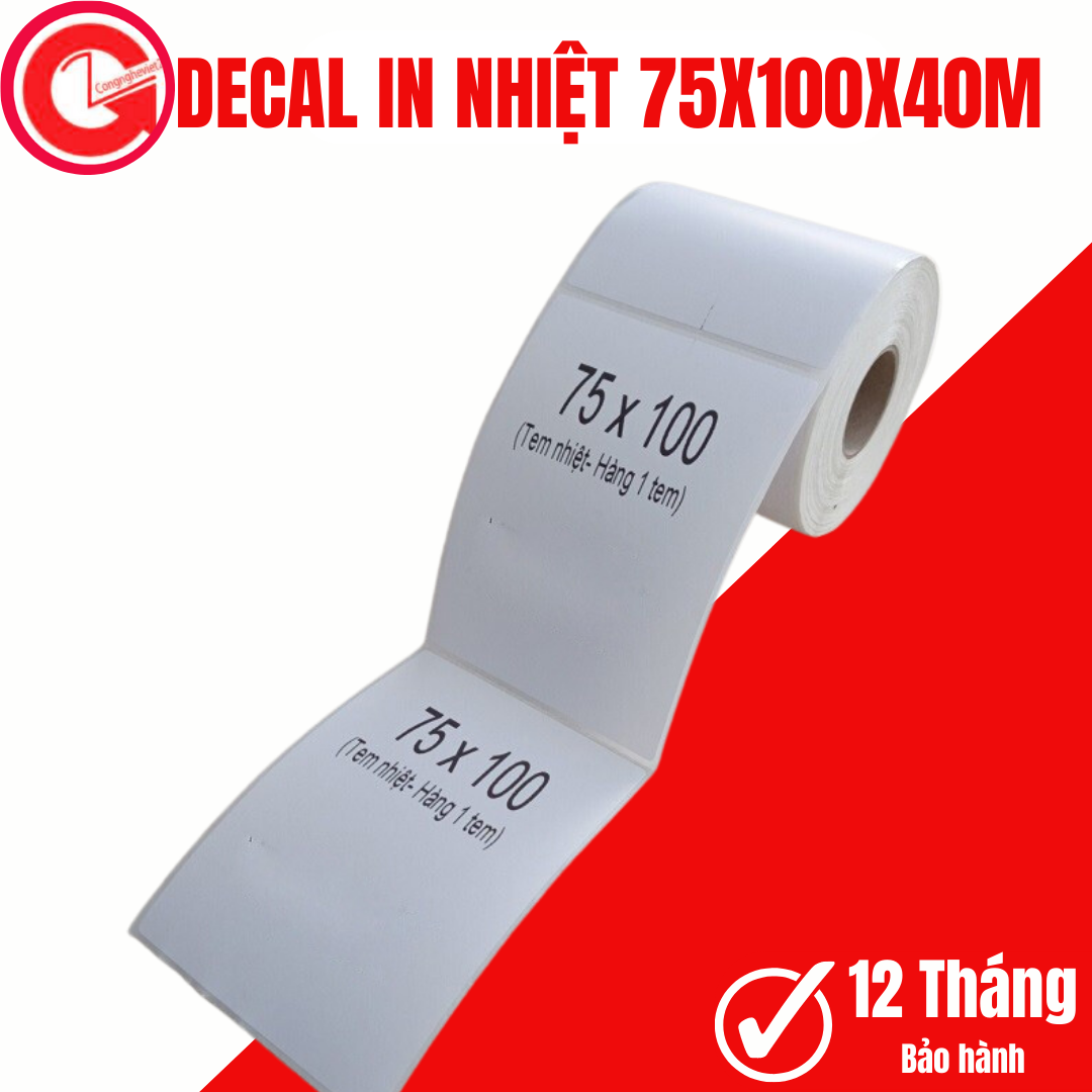 Decal in nhiệt,tem in nhiệt,nhãn in nhiệt,giấy in tem,tem dán,in đơn ...