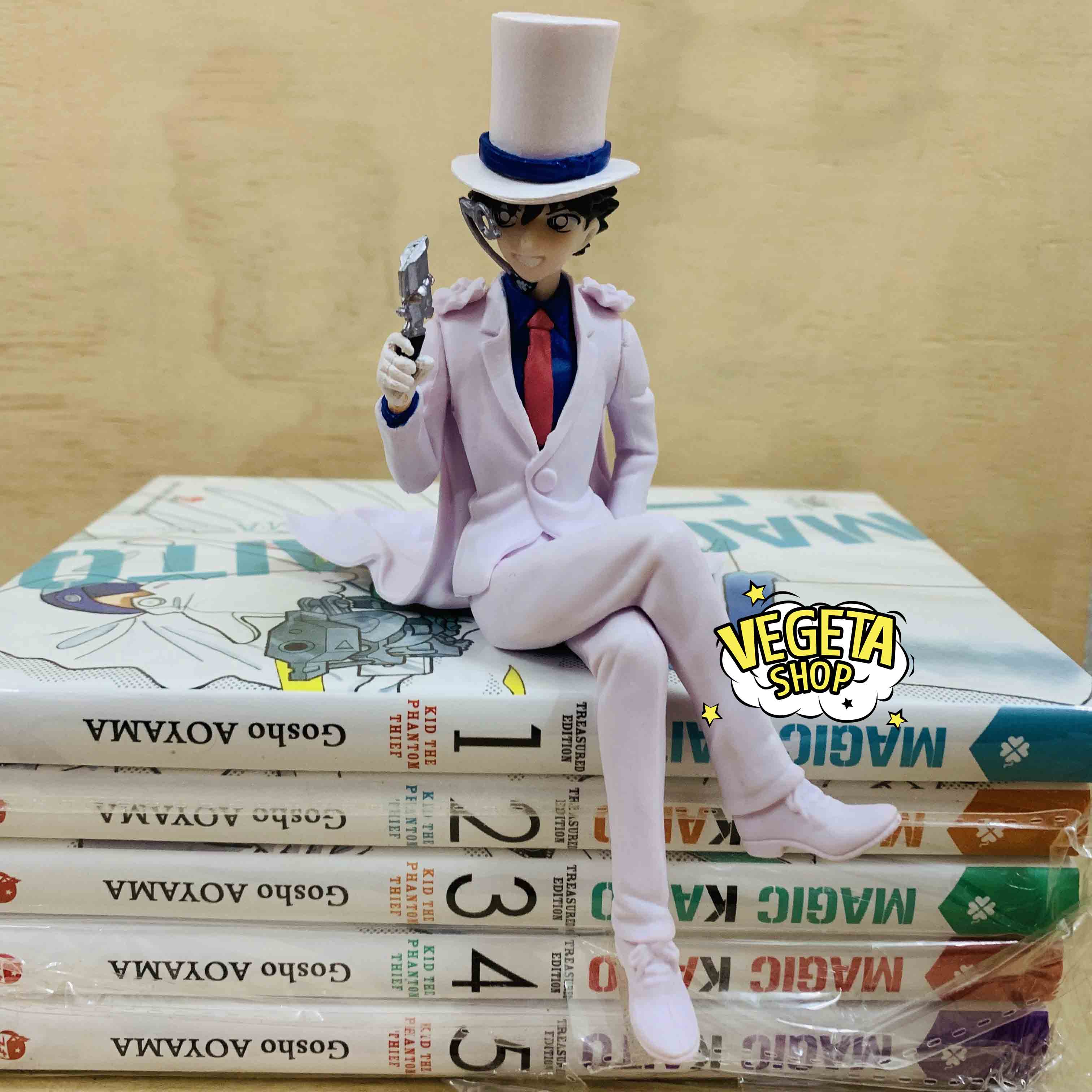 Mô hình Kaito Kid - Mô hình Conan - Magic Kaito - 2 tư thế Siêu đạo ...