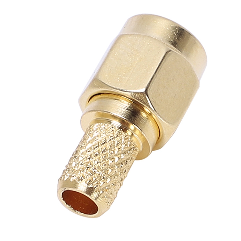 20Pcs SMA Male Plug RF Coaxial Connector Crimp for RG58 RG142 RG400 ...