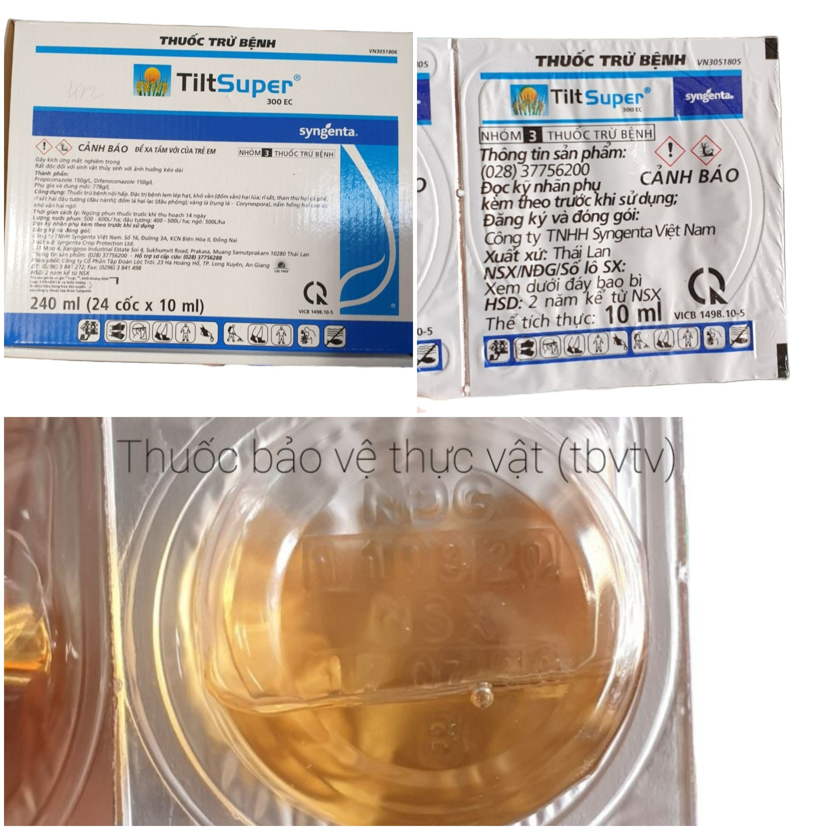 Tilt Super 300EC - SYNGENTA (100ml) Thuốc trừ bệnh - MixASale