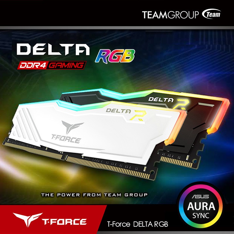 Ram Team 8Gb Delta RGB LED T-Force DDR4 3200Mhz - Hàng chính hãng ...