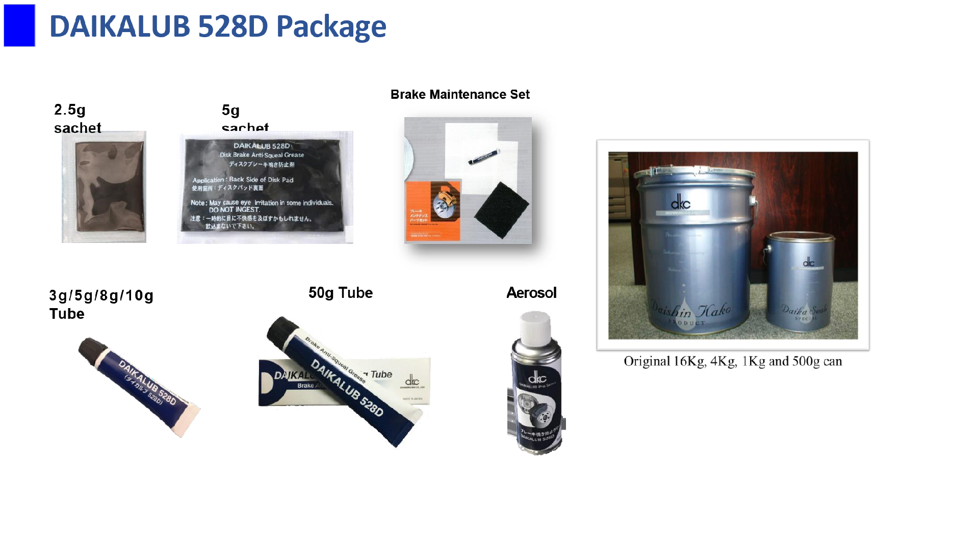 Mỡ phanh Daikalub 528D chống ồn phanh đĩa ( thắng đĩa ) xe ô tô - MixASale