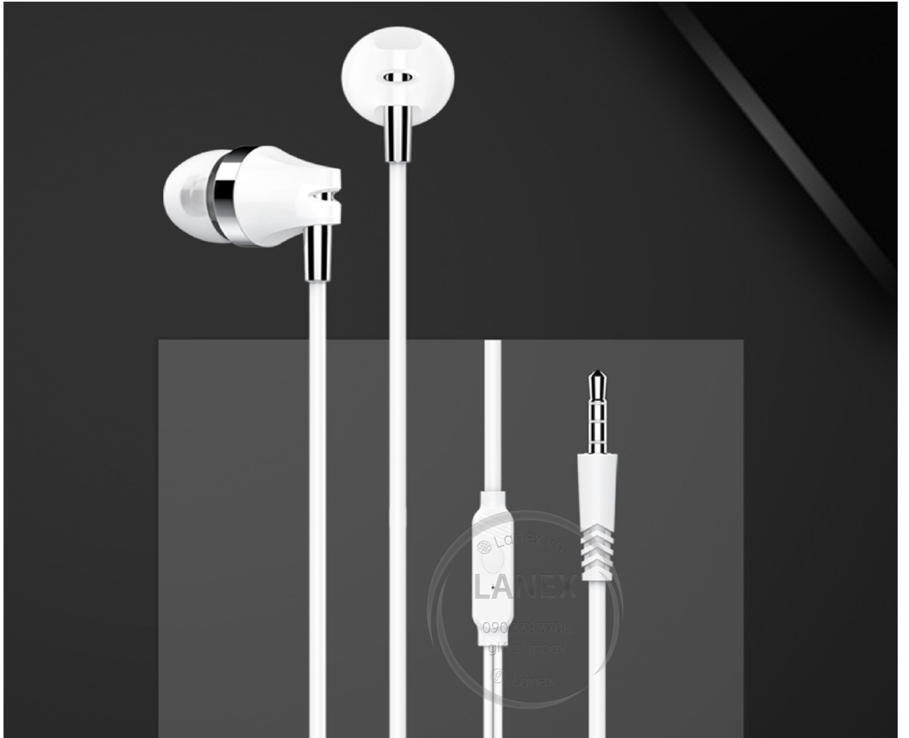 Tai Nghe Dây Lanex Le01 Tpe Jack 3.5mm Có Mic Dài 1.2m | Lazada.vn