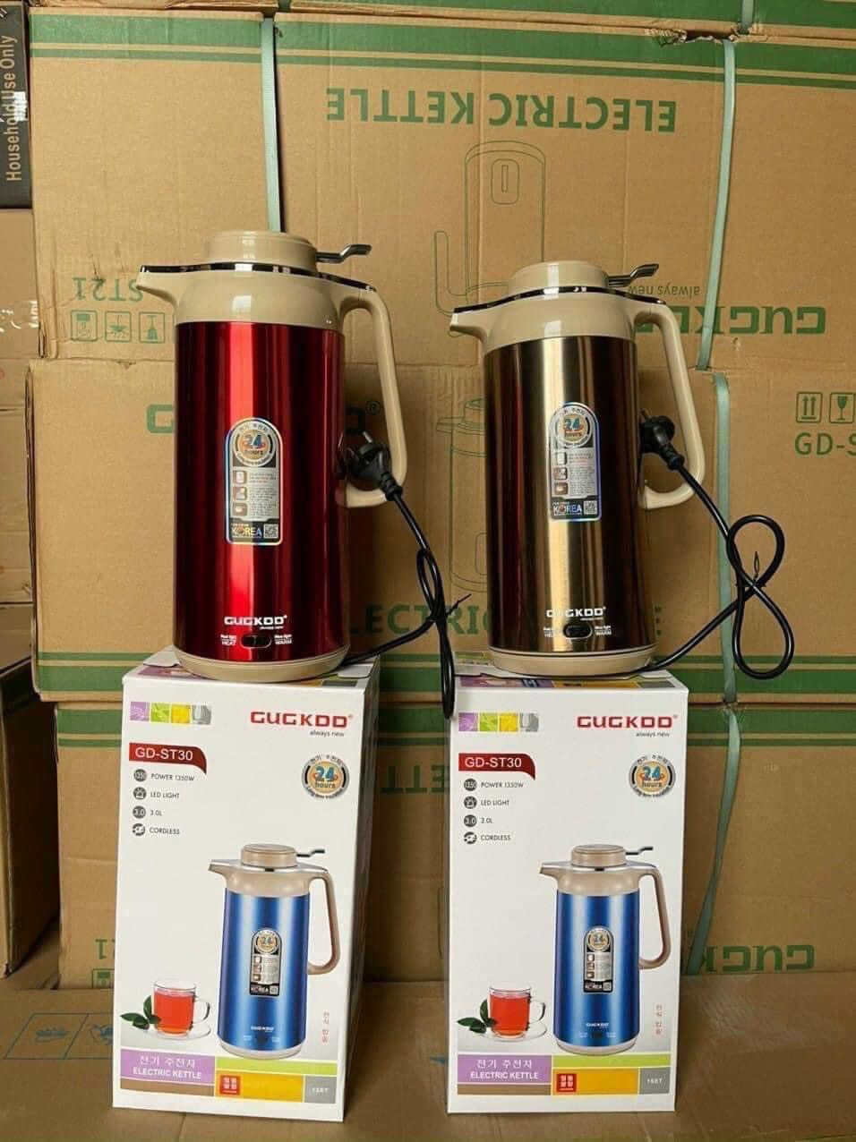 Ấm Siêu Tốc CUCKOO 2 Trong 1 Ủ Nóng , Bình Đun Siêu Tốc Kèm Phích Giữ ...