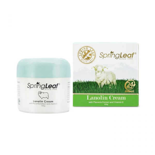 Kem dưỡng Úc chiết xuất nhau thai cừu và vitamin E Springleaf Australia Lanolin Placenta cream ...
