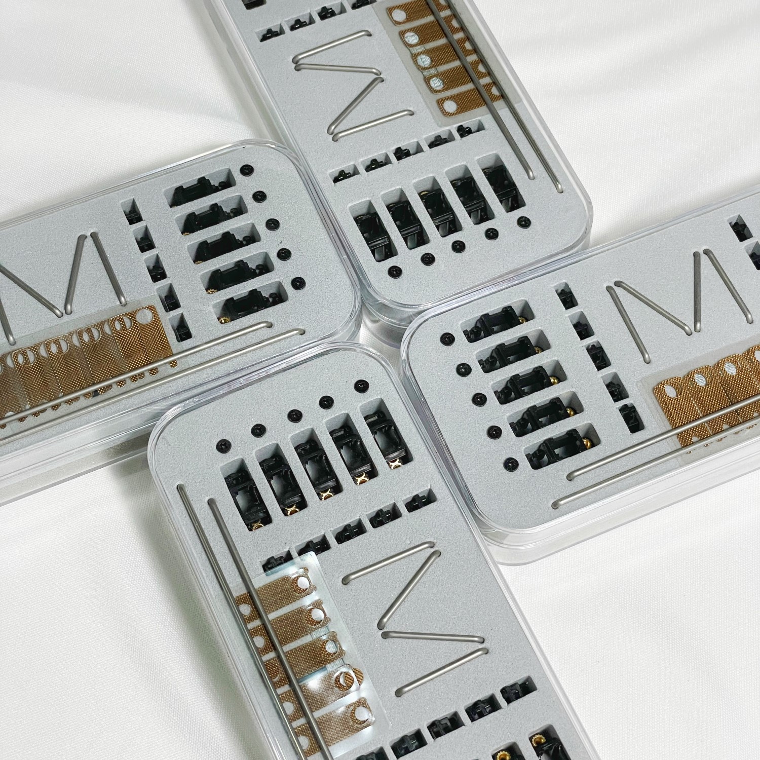 Stab M ONE pcb mount Thanh cân bằng bàn phím cơ cho mạch 1.2mm và 1.6mm ...