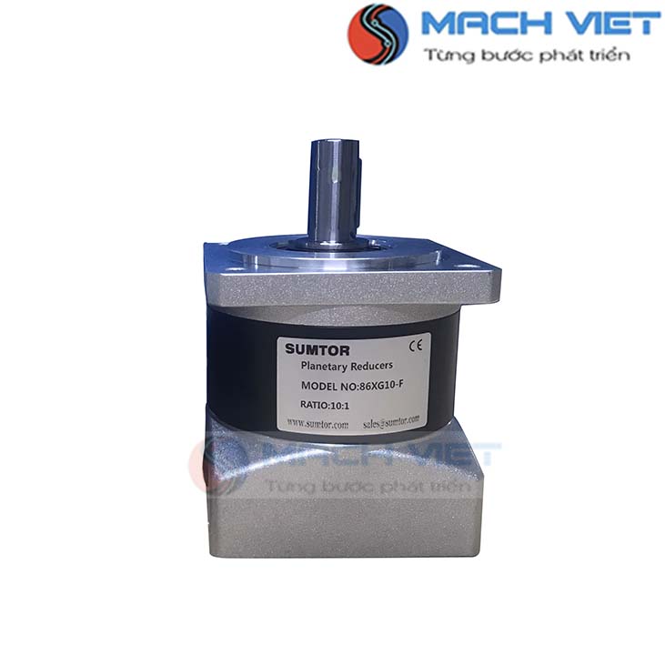 Hộp giảm tốc 86XG10 Sumtor tỉ số 1/10 cho động cơ bước size 86 Model ...