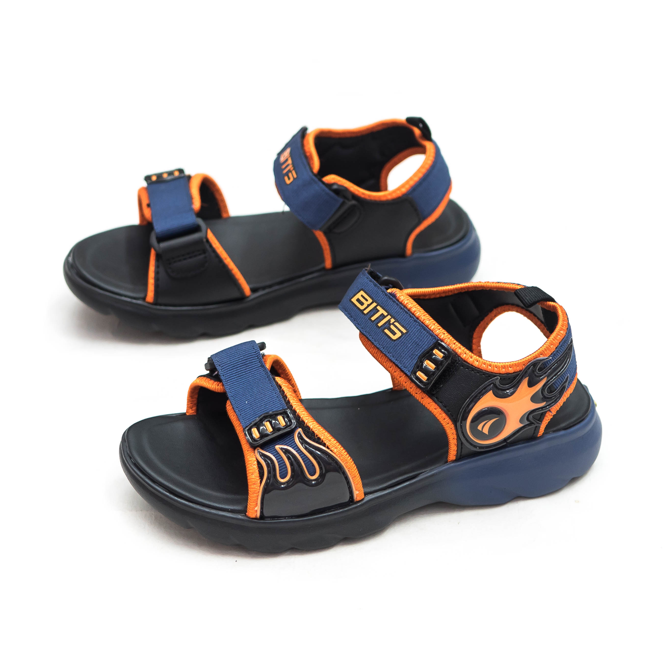 GIÀY SANDAL QUAI HẬU HỌC SINH BÉ TRAI BITIS BEB000400 (ĐỎ XÁM XANH NHỚT ...