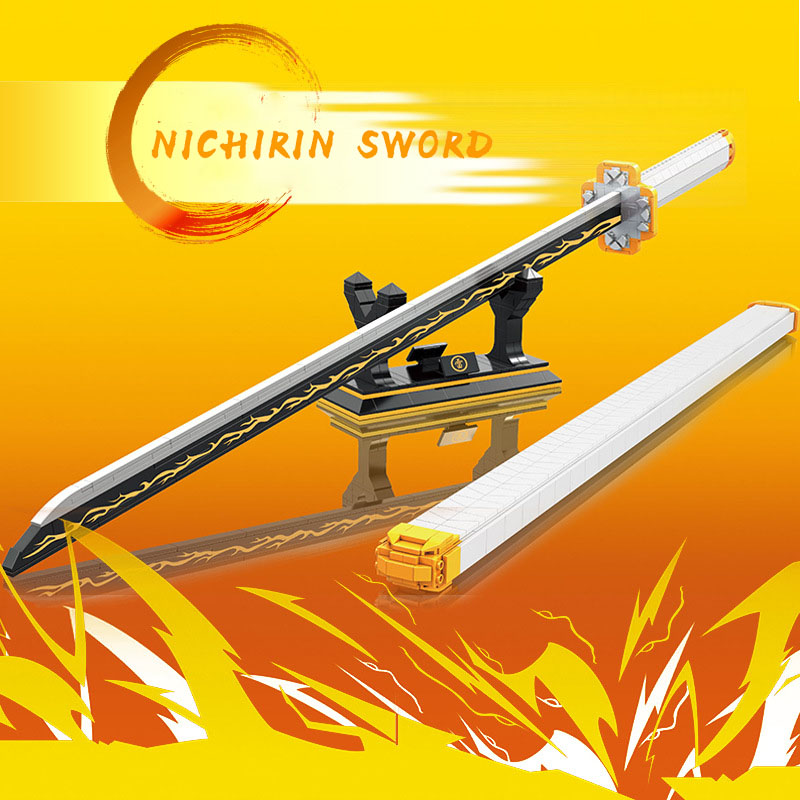 Đồ Chơi Lắp Ráp Kiểu LEGO Mô Hình Nichirin Sword Của Zenitsu Agatsuma ...