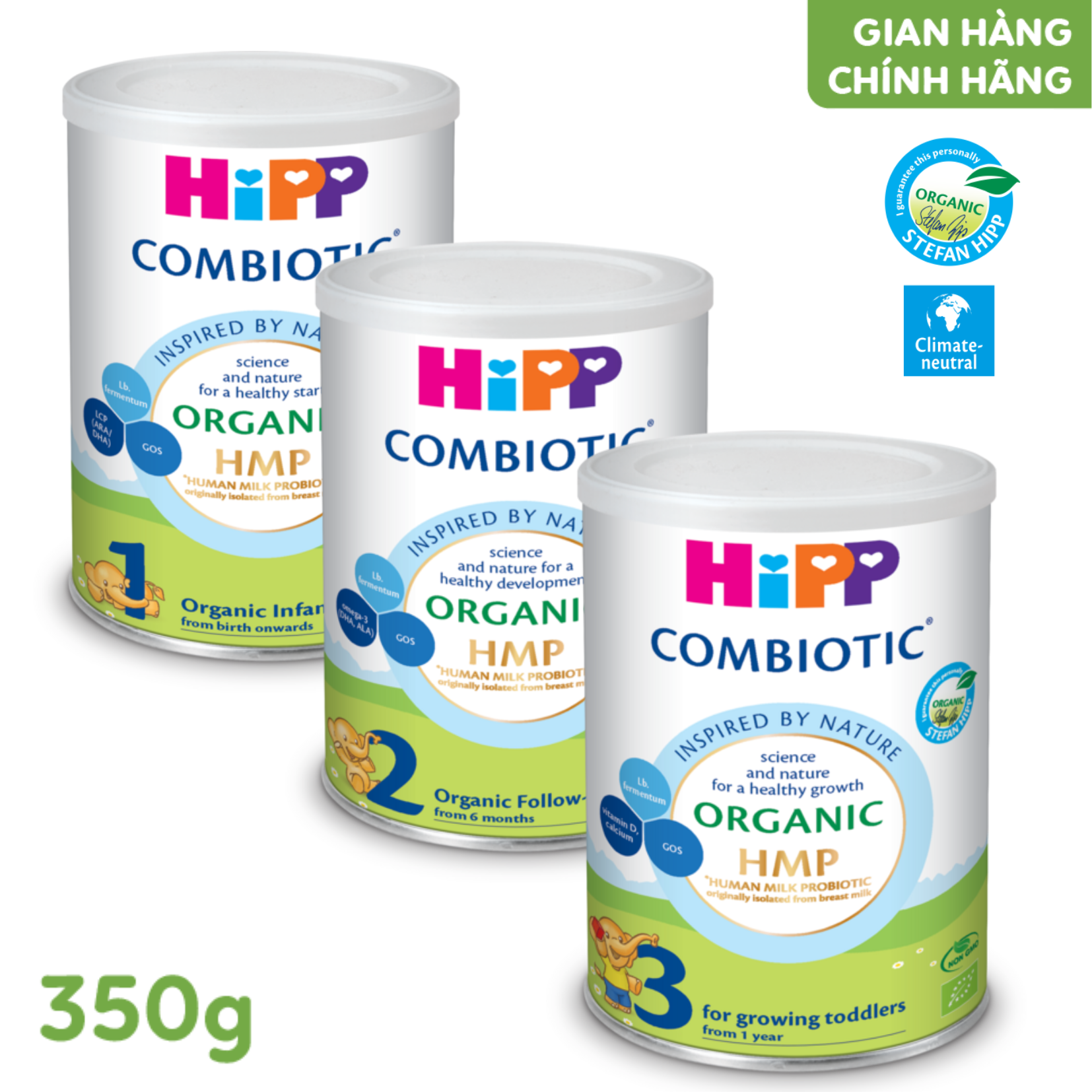 Sữa bột dinh dưỡng công thức HiPP 4 Organic Combiotic 800g dành cho trẻ trên 3 tuổi chất lượng ...