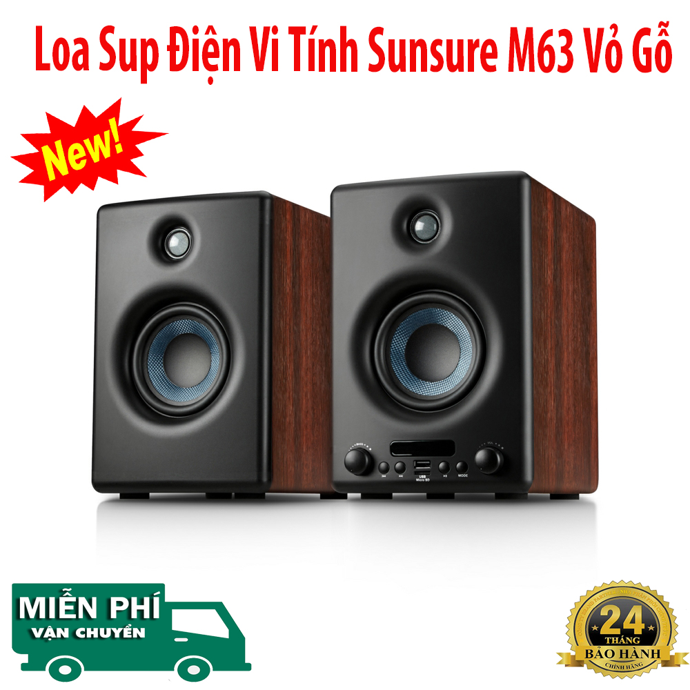 Loa Sup Điện Vi Tính Sunsure M63 Vỏ Gỗ - Loa Kiểm Âm DJ Chuyên Nghiệp ...
