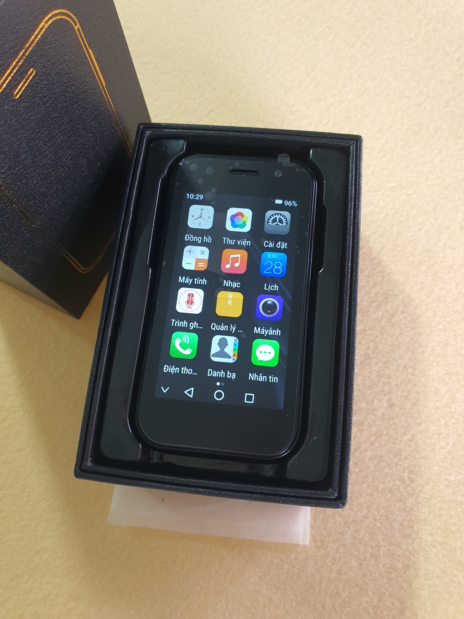 Điện thoại mini Soyes XS14 Pro (full box) bộ nhớ 32GB3GB có đầy đủ phụ ...