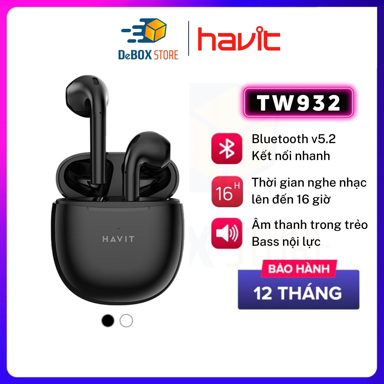 Tai nghe Bluetooth choàng đầu có mic Havit H628BT - MixASale