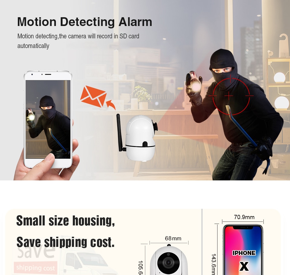 Tuya Smart Camera WiFi 360 độ hỗ trợ Thẻ Nhớ 32G 64G 128G chất lượng ...