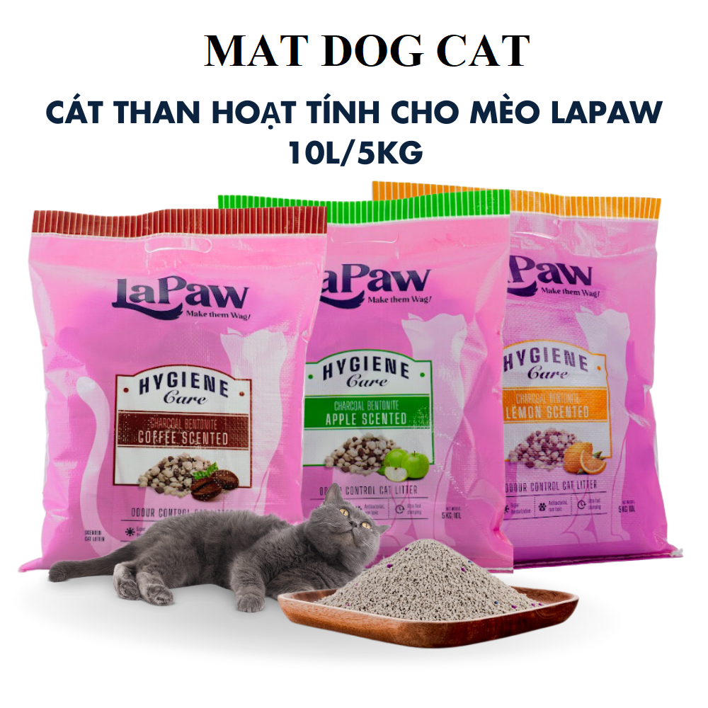 🌸MẪU MỚI🌸Cát Mèo Cát Vệ Sinh Chính Hãng Lapaw Đất Sét Mix Than Hoạt ...