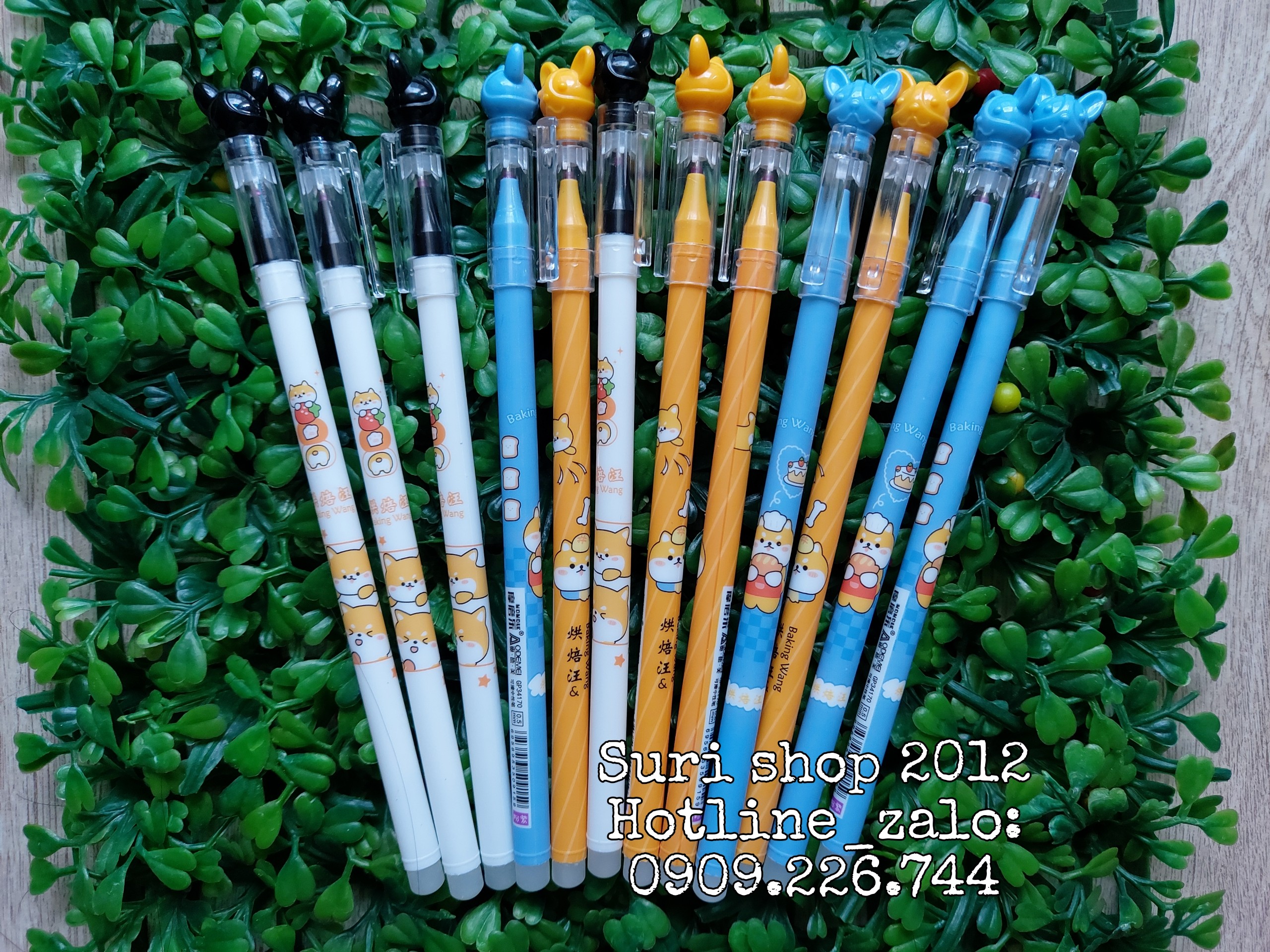 Hộp 12 cây bút gel mực xóa được Aodemei xịn xò viết cực êm ( giao mẫu ...