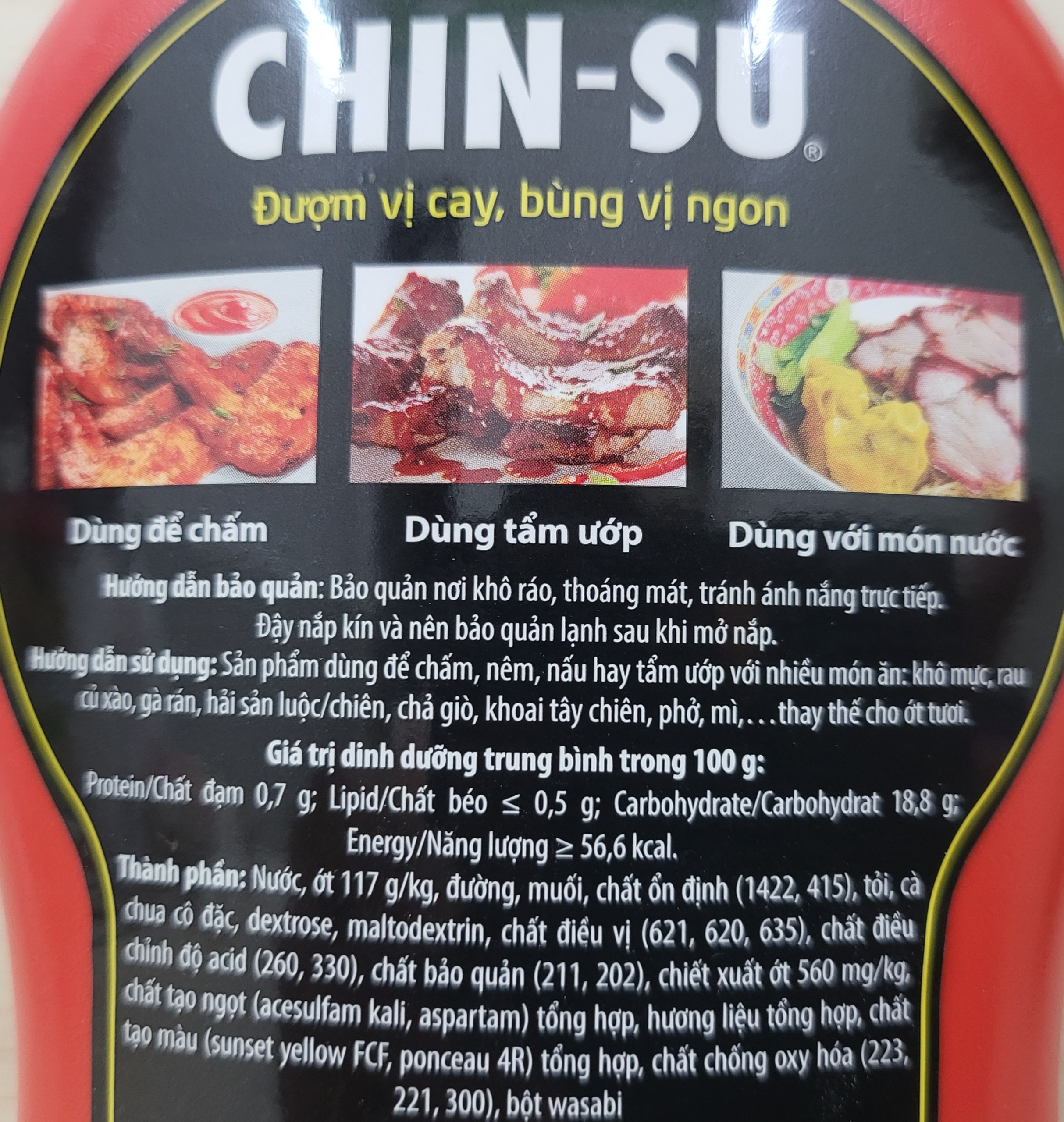(Chai 1 Kg) TƯƠNG ỚT (đậm vị cay bùng vị ngon) Chin Su Chilli Sauce ...