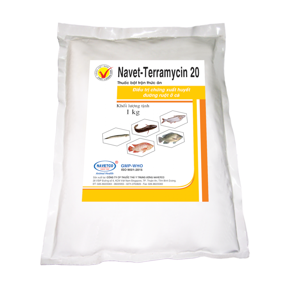 NAVET-TERRAMYCIN 20 1kg _ Thuốc thú y thủy sản cho Cá | Lazada.vn