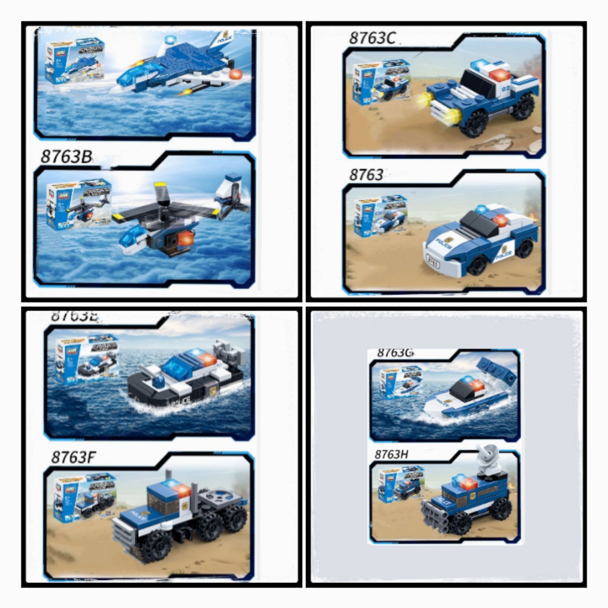 Bộ ghép hình Lego GUDI mini. | Lazada.vn