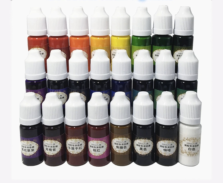 Màu Pha Resin Epoxy, Resin UV Không Mùi Lên Màu Chuẩn - Lọ 10ml | Lazada.vn