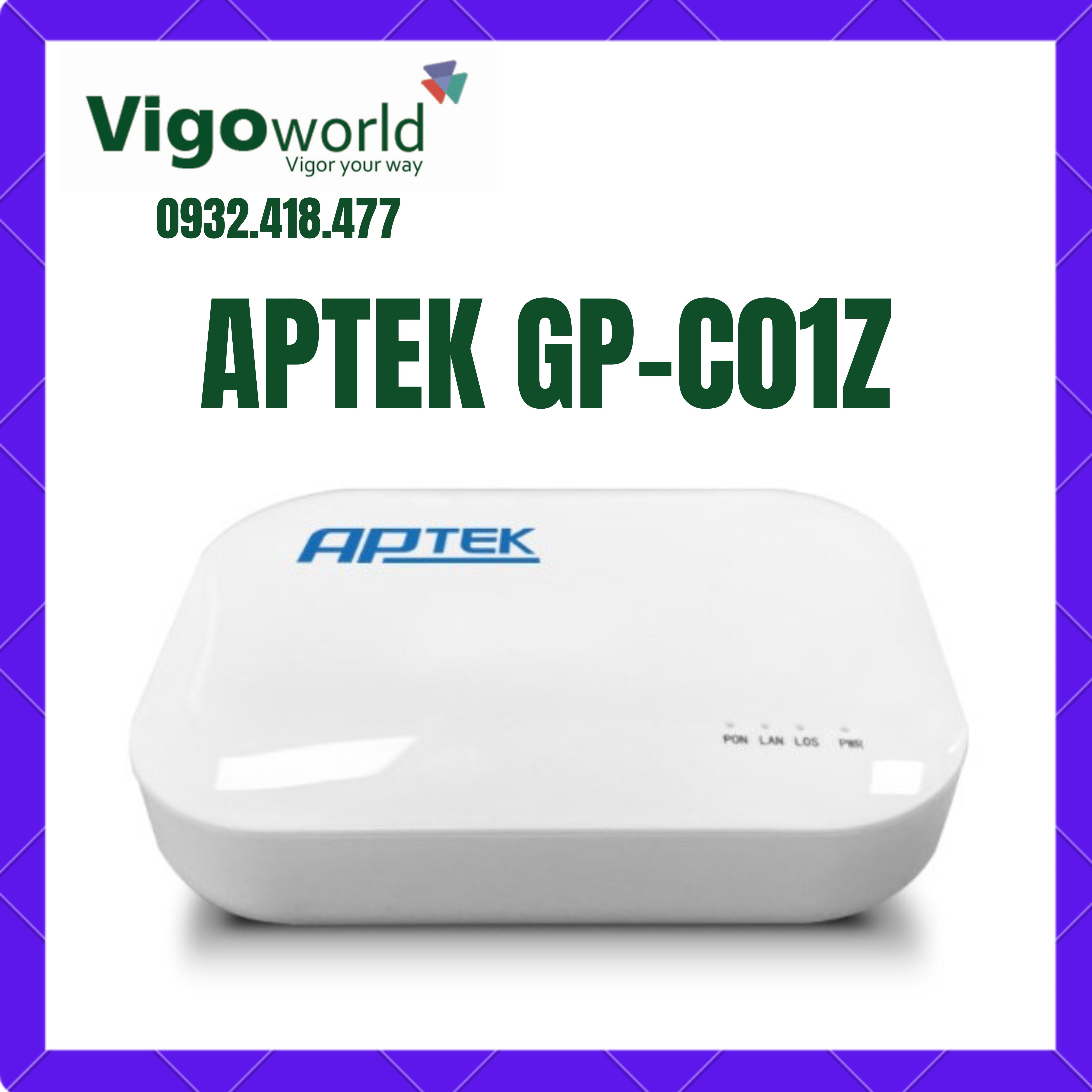 Bộ chuyển đổi quang điện GPON Converter Media APTEK GP-C01Z GPON | Lazada.vn