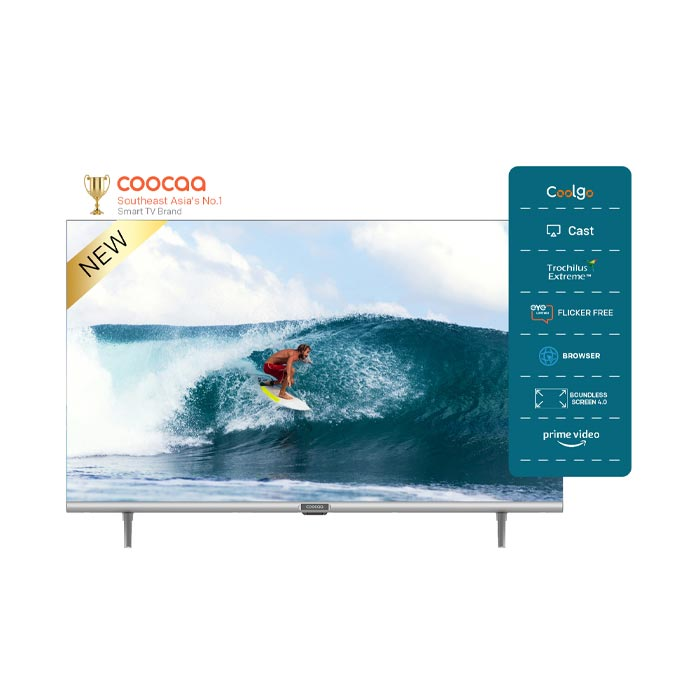 Smart Tivi Coocaa 43 inch 43S3U - Miễn phí vận chuyển HCM - Chiếu màn ...