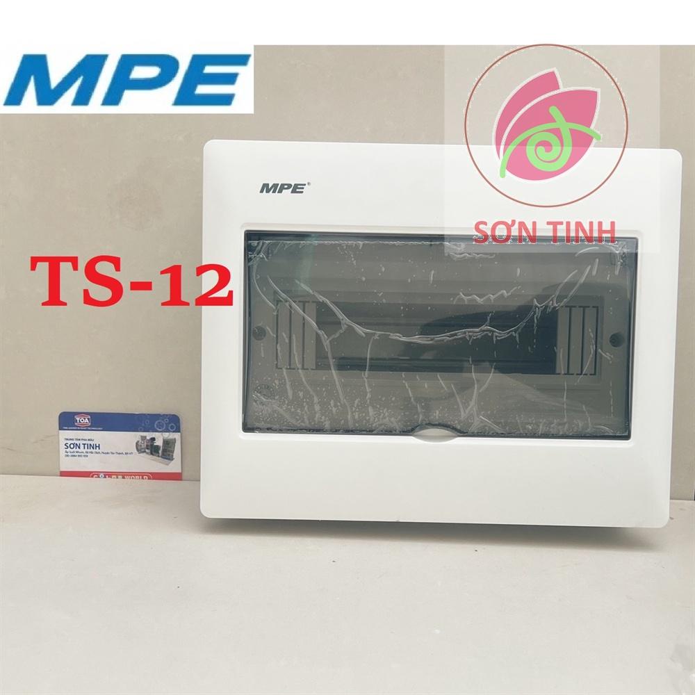 Tủ điện âm tường chứa MCB chính hãng MPE TS-4, TS-6 TS-12 TS-14 TS-20 | Lazada.vn