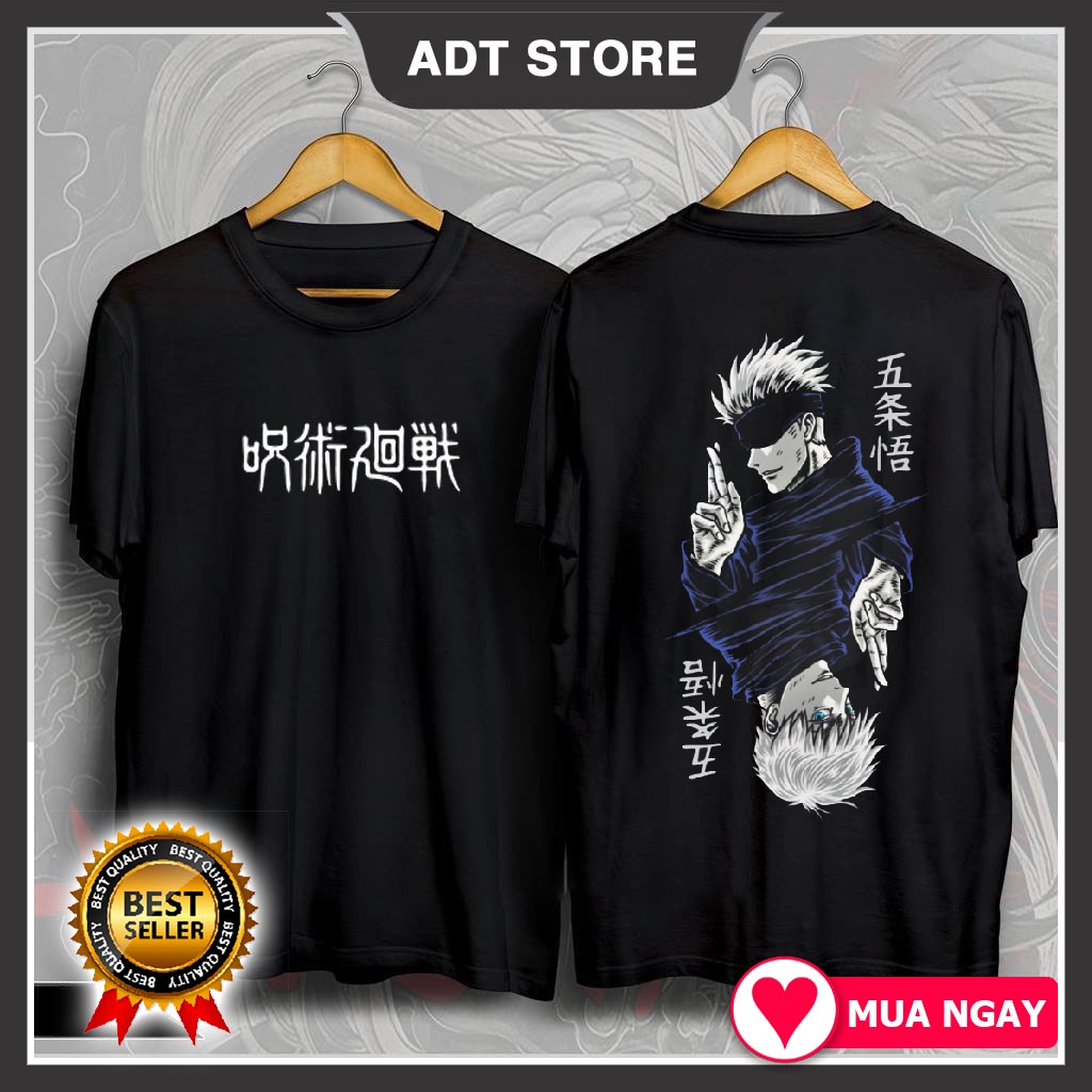 Áo Jujutsu Kaisen Satoru Gojo, Fushiguro father and Son, Megumi and ...