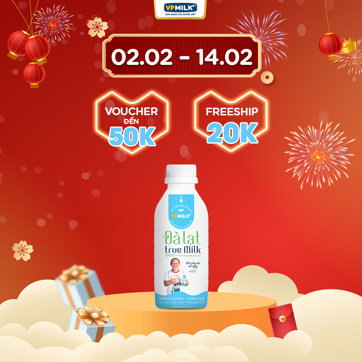 CHỈ GIAO NHANH 2 GIỜ TẠI Tp.Hồ Chí Minh Sữa Chua Uống VPMilk Đà Lạt True Yogurt chai 950ml ...
