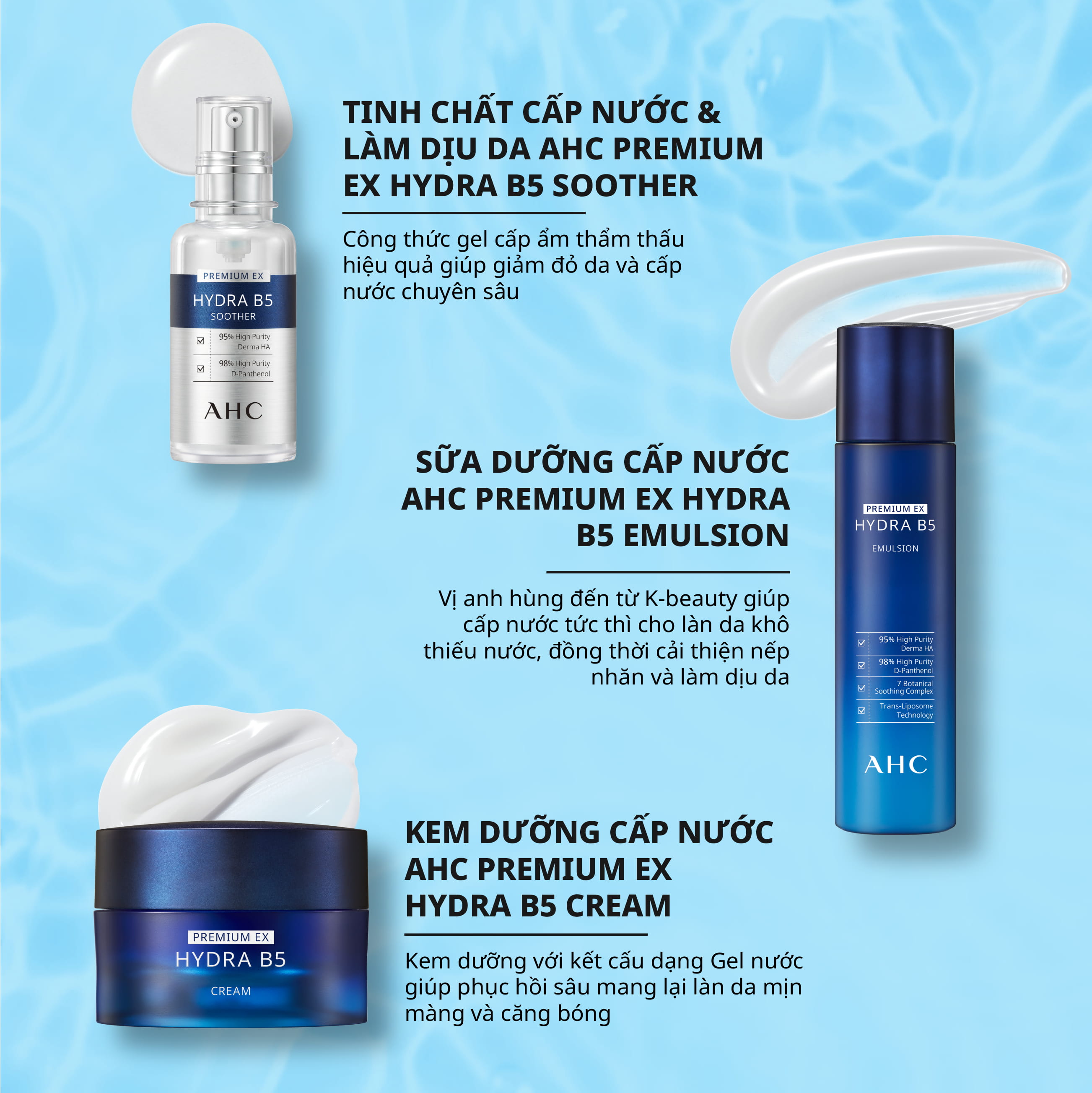 Siêu Sale 09.09 Sữa Dưỡng AHC Premium Ex Hydra B5 Emulsion 140ml - MixASale