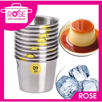 LY INOX làm đá làm bánh , Ly làm đá inox cao cấp đủ size từ 7 cm đến ...