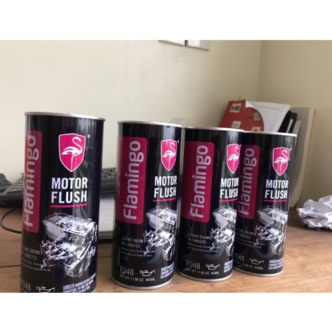 Dung Dịch Sục Rửa Động Cơ tẩy cặn bẩn làm sạch khoang nhớt ô tôFlamingo F048 4443ml - Hãng Chính ...