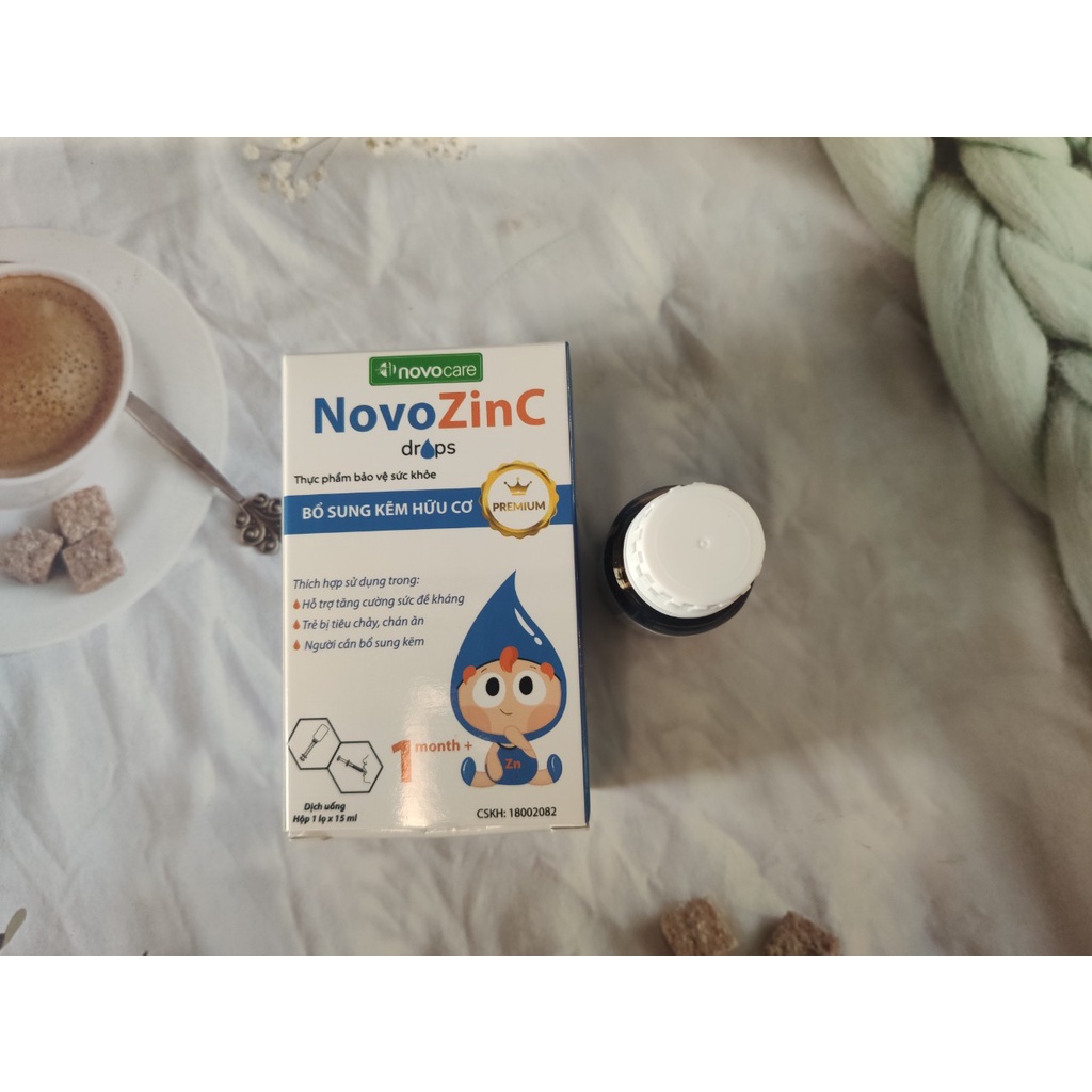 Kẽm Hữu Cơ Nhỏ Giọt Novozinc Drops Giúp Trẻ Ăn Ngon Tiêu Hoá Tốt Tăng ...