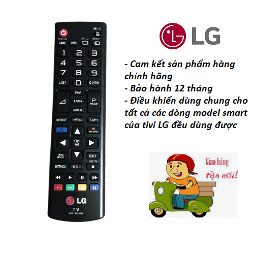 Điều khiển tivi LG smart có lô gô đỏ hàng zin theo máy, Remote tivi lg ...