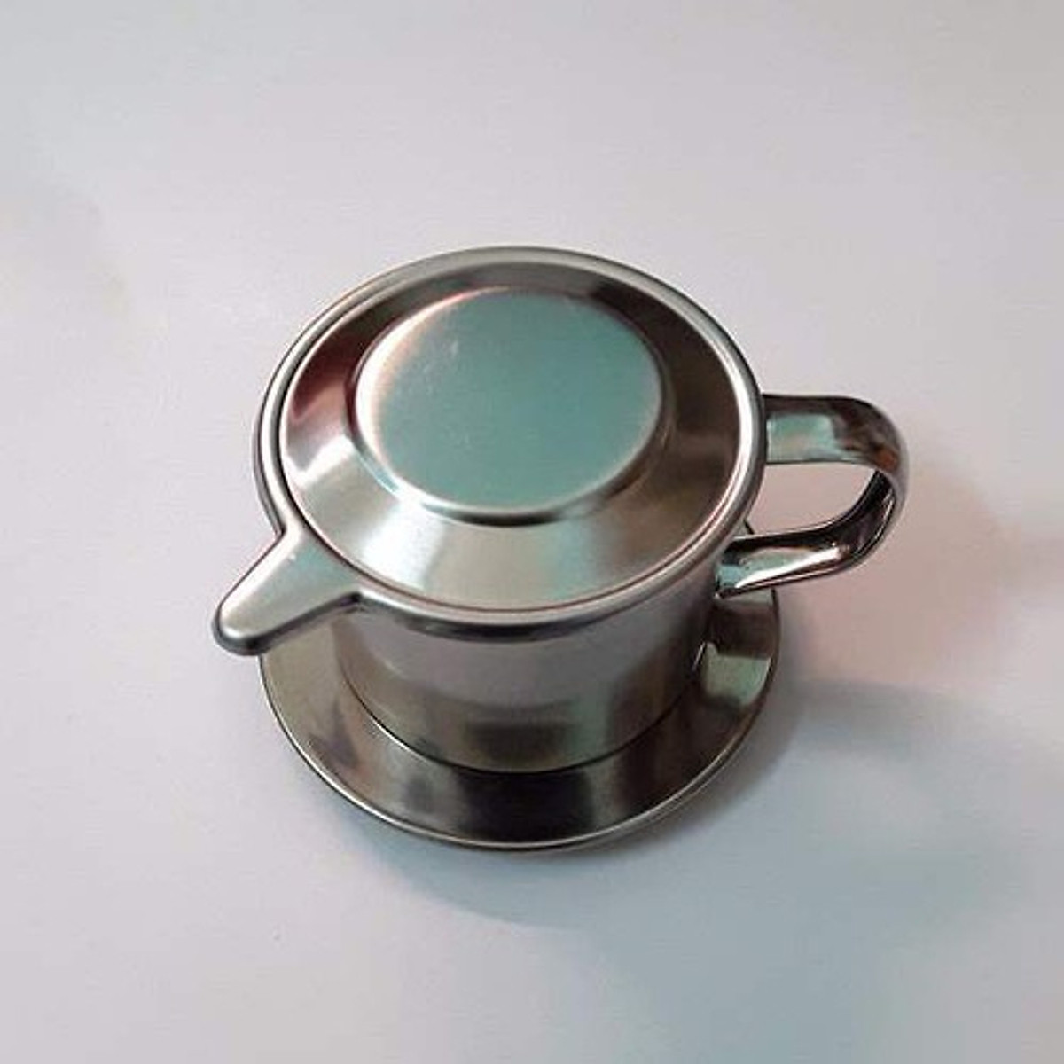 Phin pha cà phê Inox sáng bóng - Phin cafe Long Cam - phin inox sáng bóng pha cafe tiện lợi ...