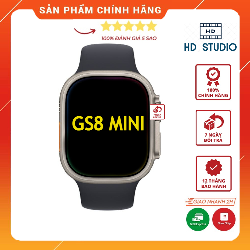 Đồng Hồ Thông Minh GS8 Mini Phiên Bản Mới Nhất Nhận Thông Báo Tin Nhắn. Đồng Hồ GS8 Mini Thiết ...