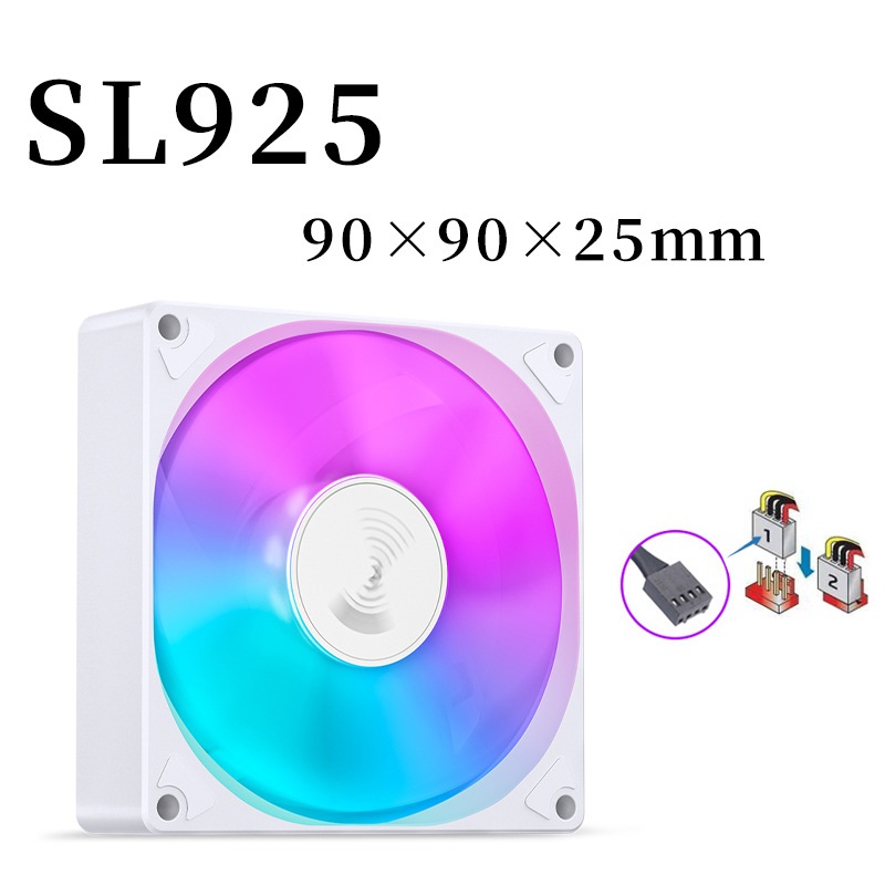 Quạt Tản Nhiệt 9cm Jonsbo SL-925 Led RGB / ARGB - Auto / Sync Main ...