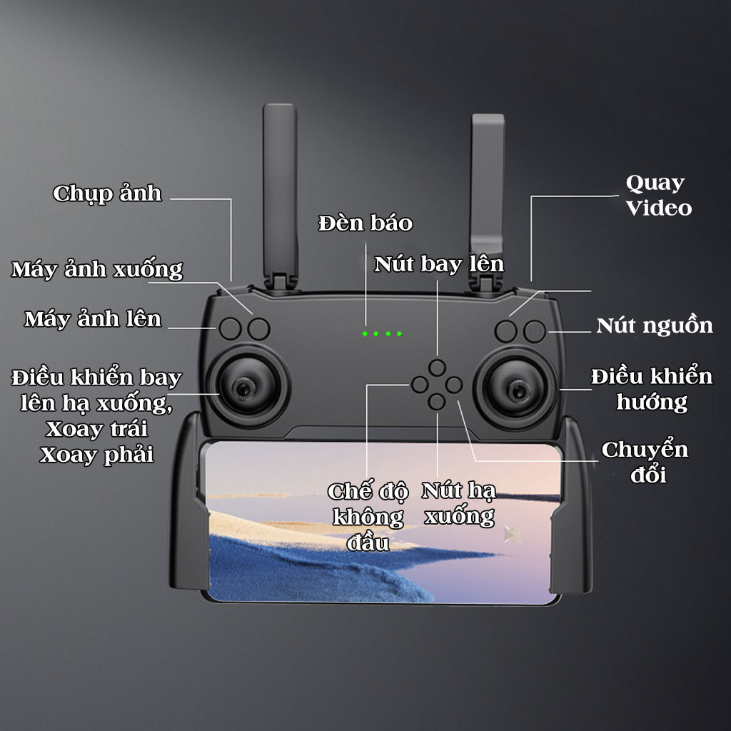 Máy Bay Flycam P11 PRO Max Drone Camera Mini Máy Bay Điều Khiển Từ Xa 4 ...