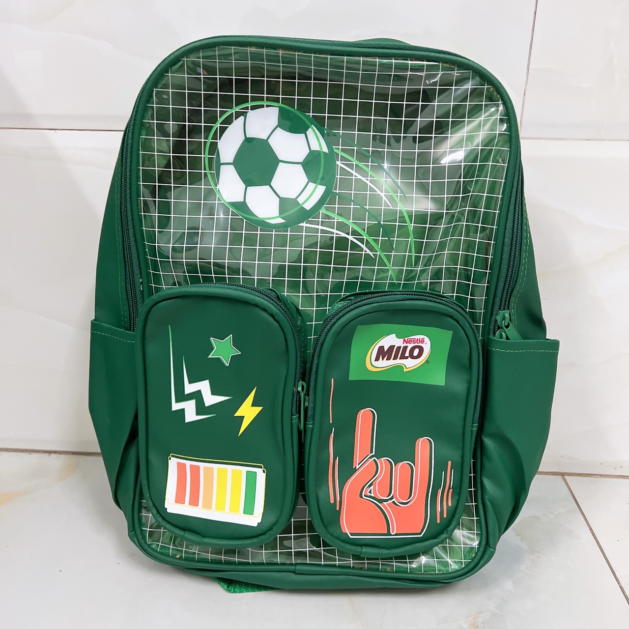 Balo Milo trong suốt cao cấp - quà tặng sữa Milo - MixASale