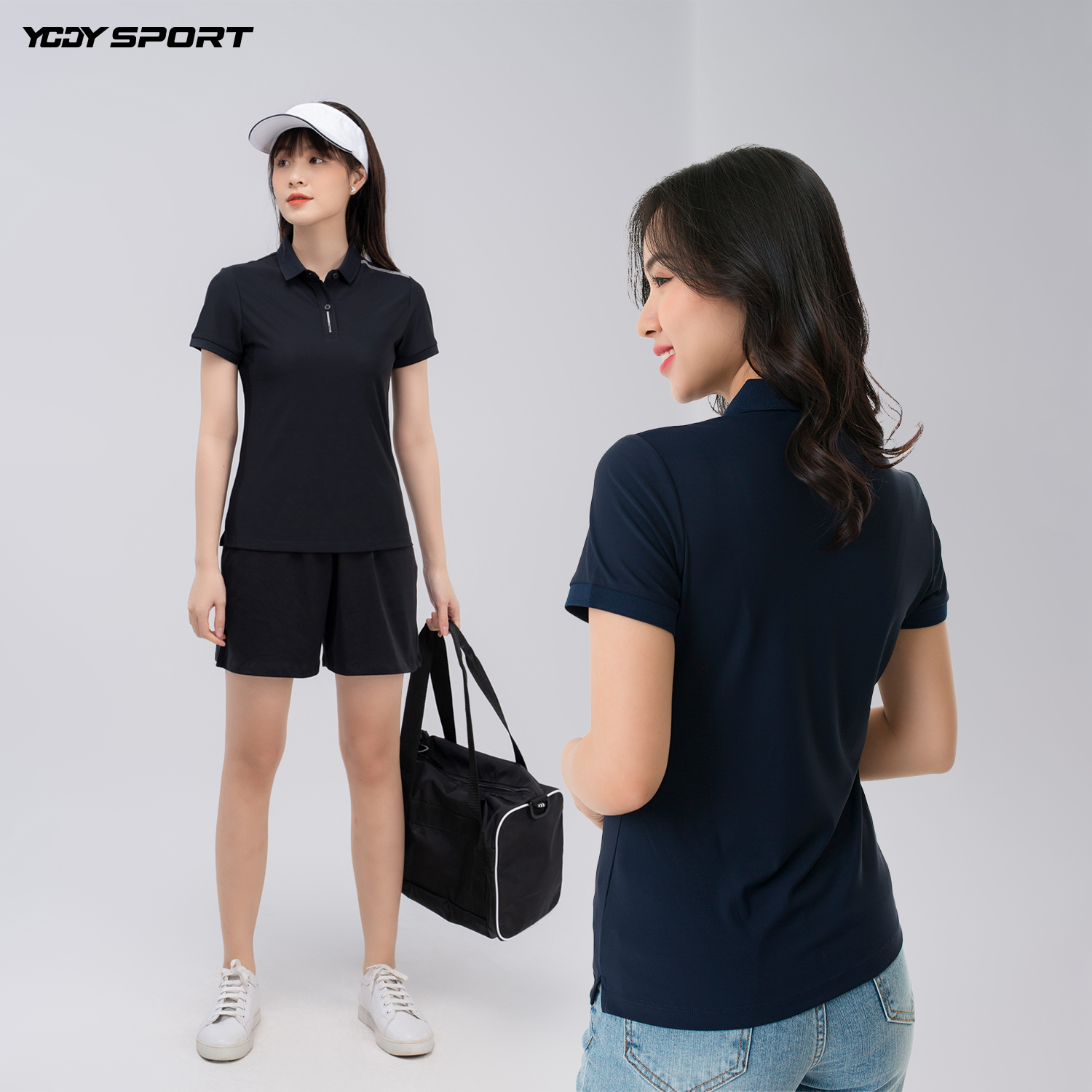 Áo polo thể thao nữ YODY SPORT airycool thoáng mát co giãn đơn giản ...