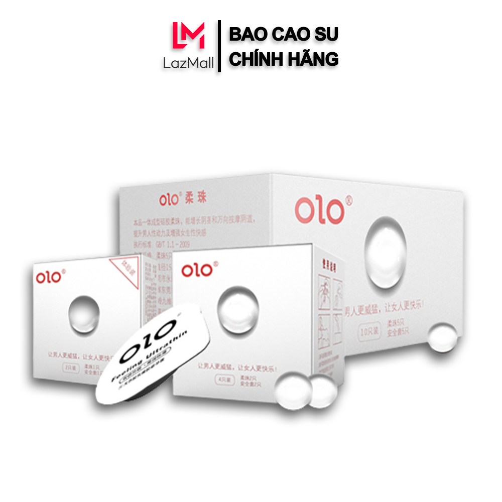 Bao Cao Su OLO 0.01mm Có Hạt Ngọc Trai | Lazada.vn