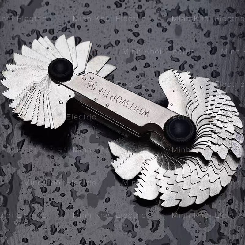 Bộ dưỡng đo ren hệ mét và hệ inch,thước đo ren Đài Loan,bộ dưỡng ren ...