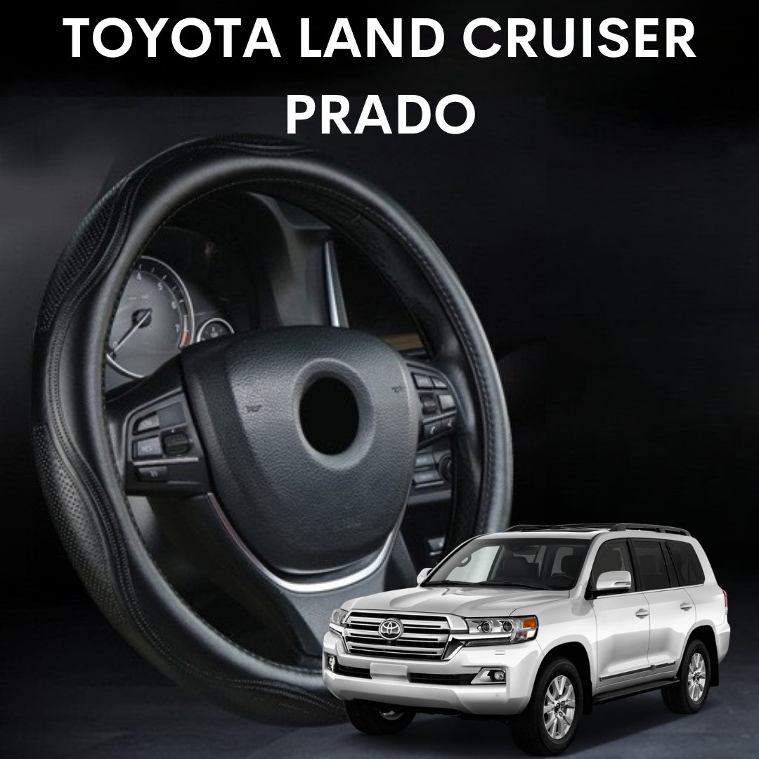 For Toyota Land Cruiser Prado 2010-2018 Steering Wheel Decoration Cover ...
