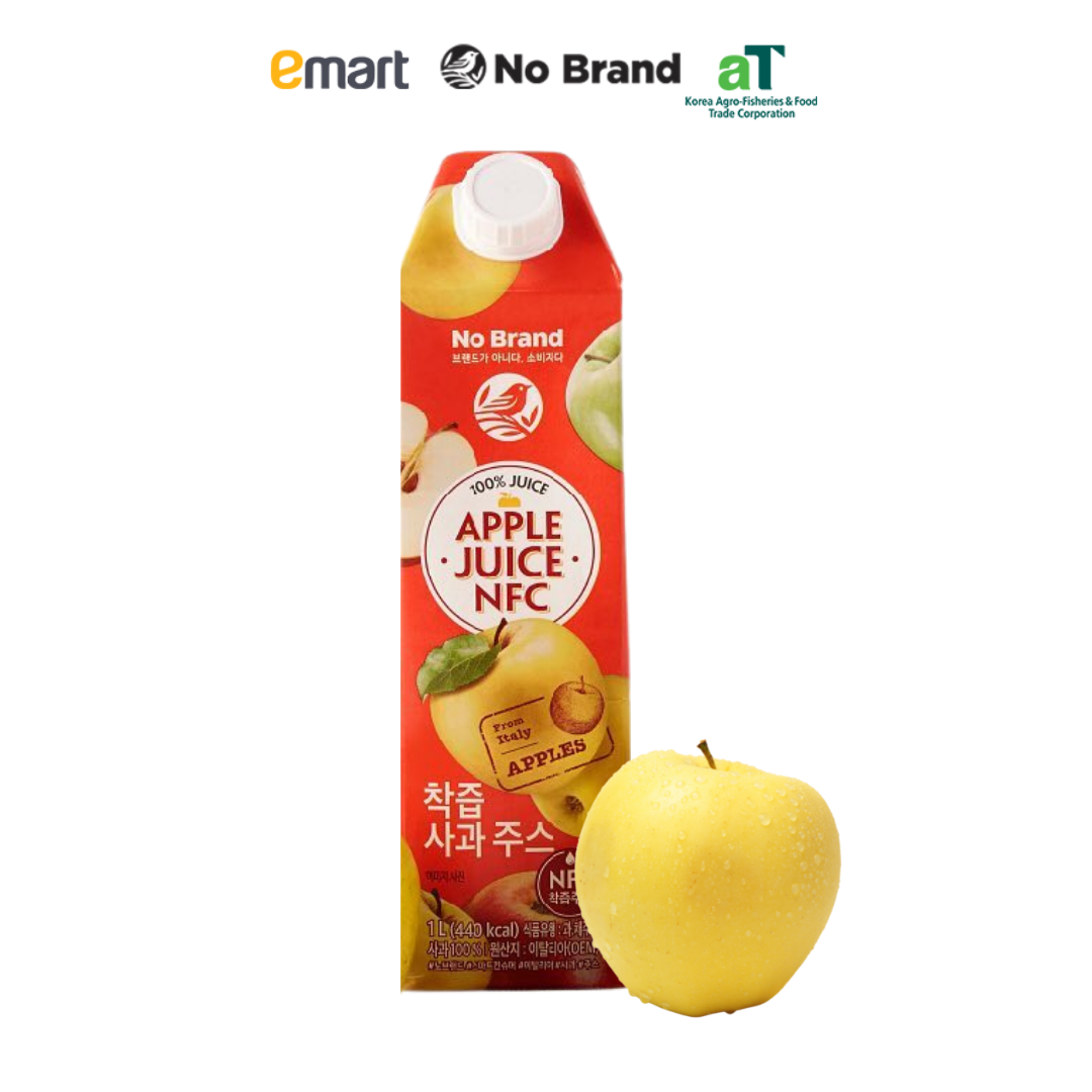 Nước Ép Táo Nguyên Chất 100% NFC No Brand 1L - Emart VN | Lazada.vn